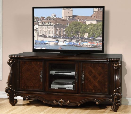 Acme Versailles Bone White TV Stand - USA Furniture Warehouse