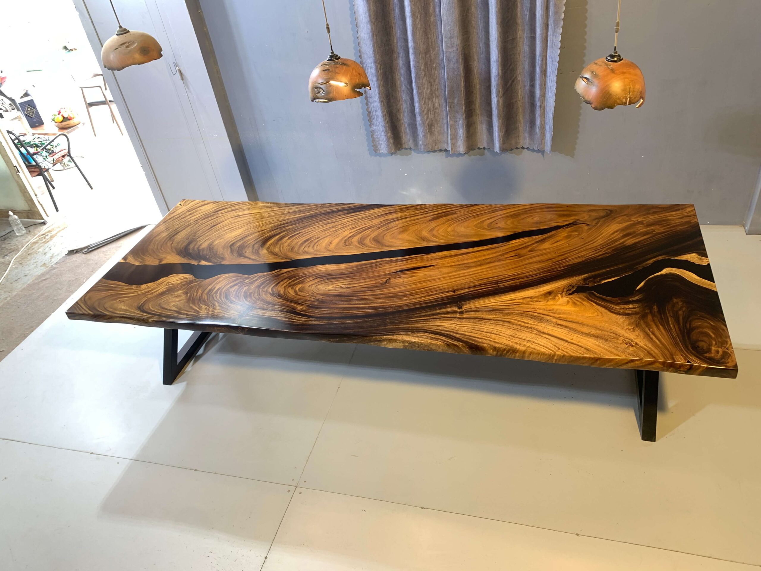 Tongass 90″ Live Edge Dining Table - USA Furniture Warehouse