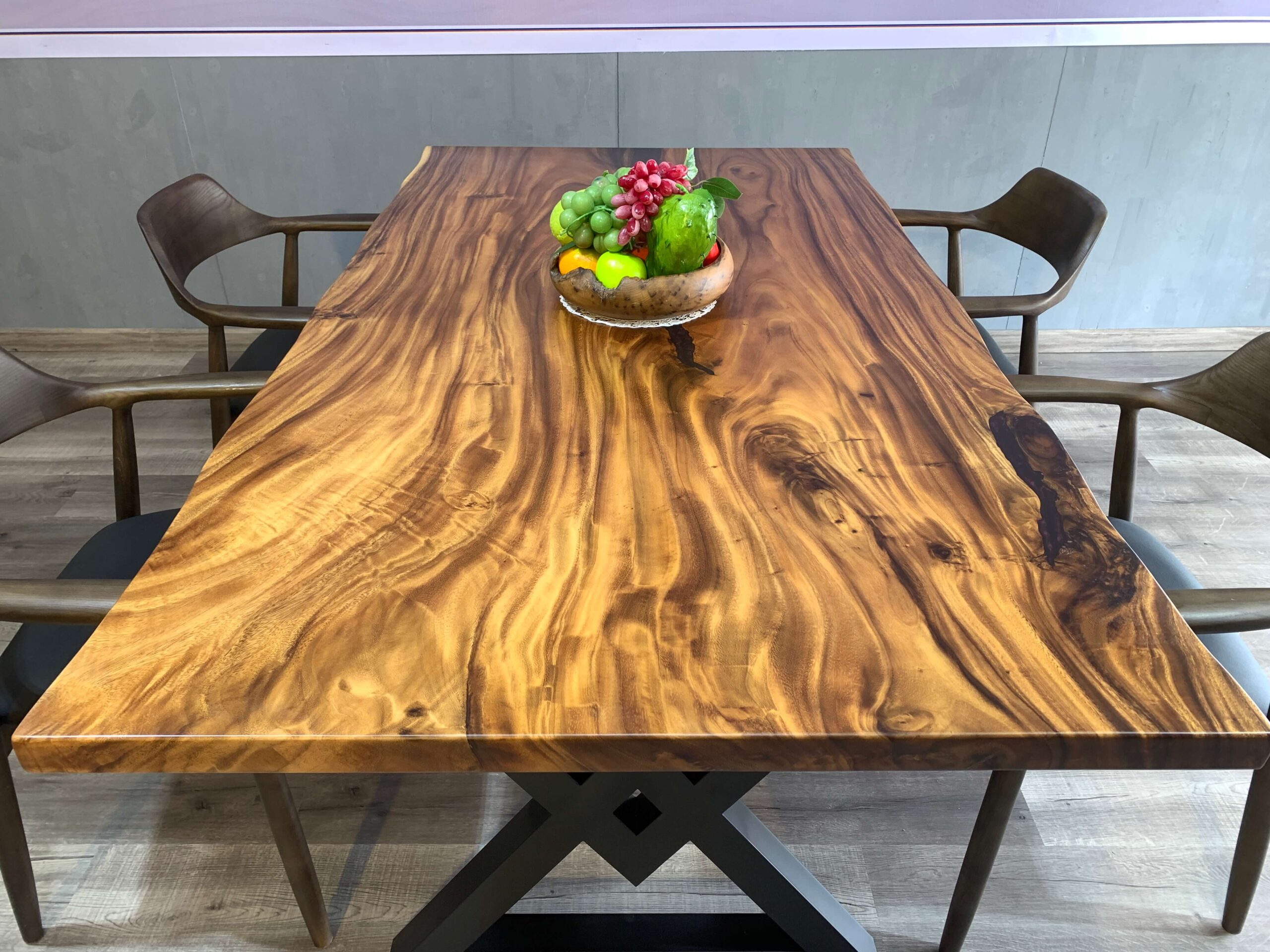 Tongass 90″ Live Edge Dining Table - USA Furniture Warehouse